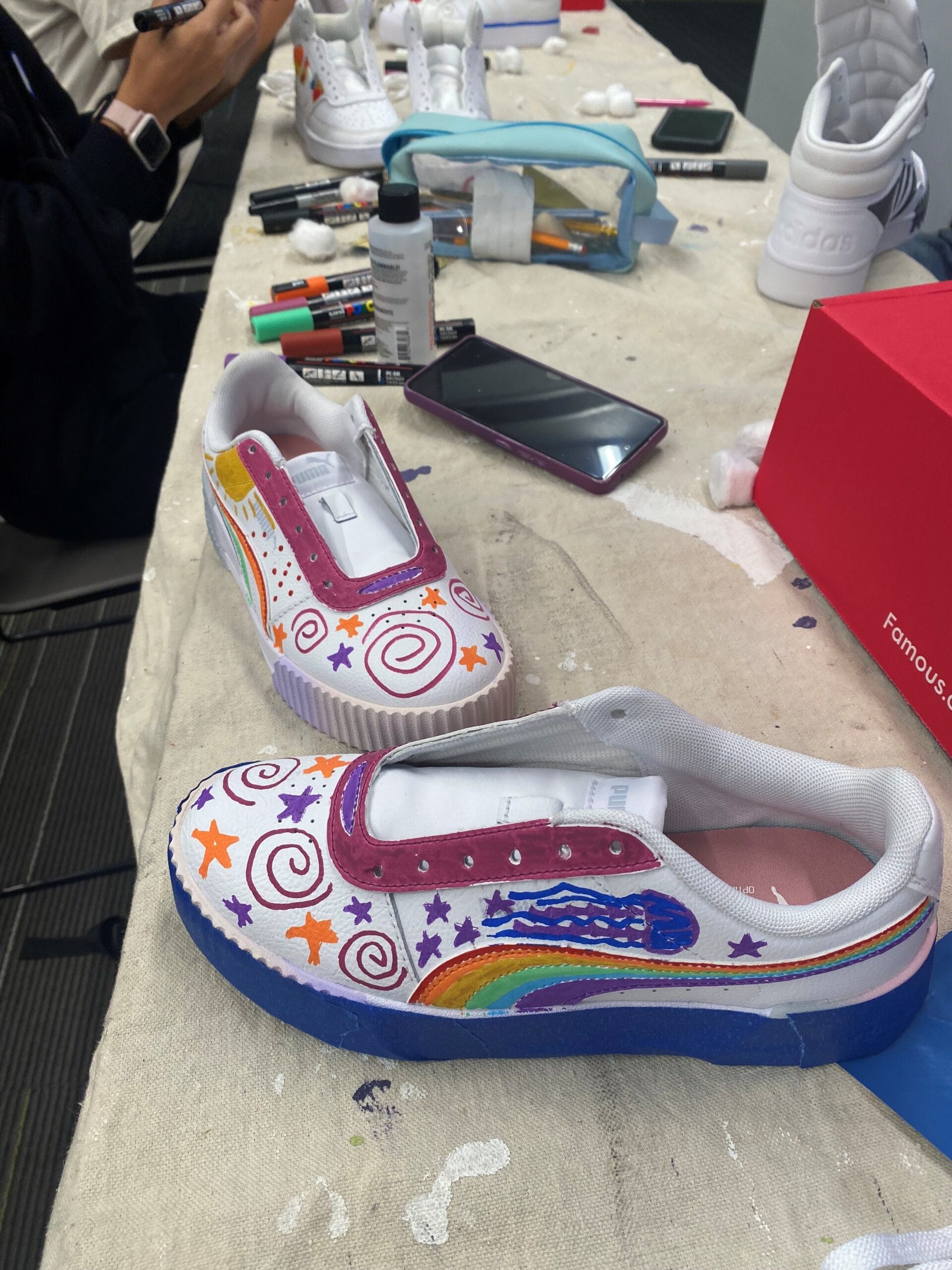 Sneaker Design Workshop - Waterville Creates