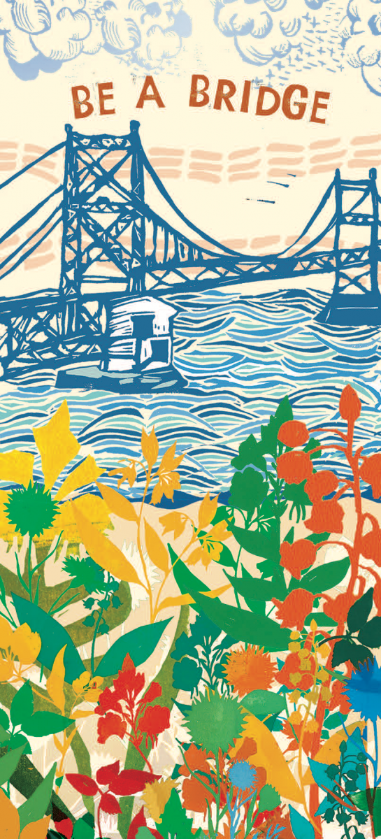 Mural- Common Threads - Waterville Creates