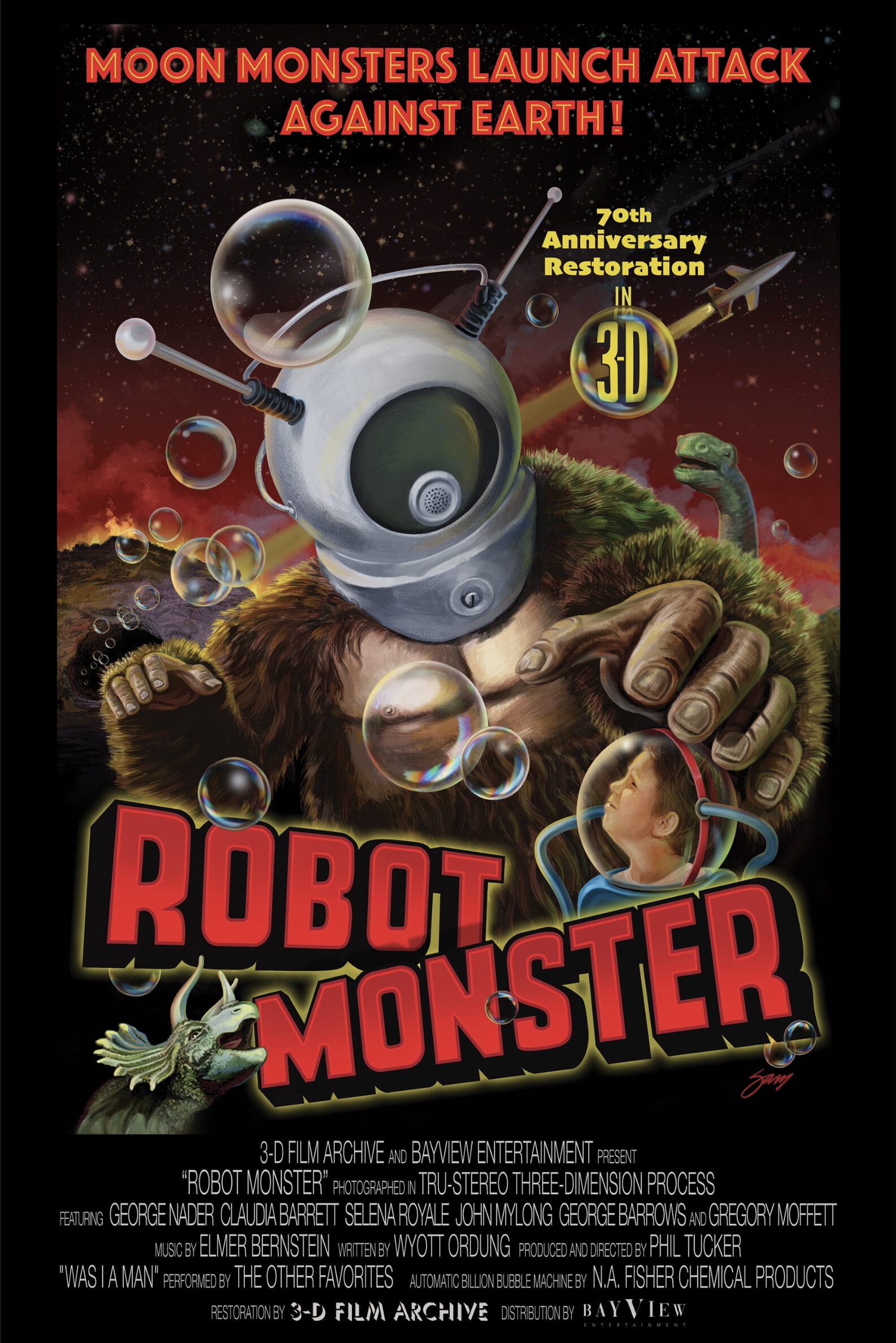 Robot Monster (in 3D) - Waterville Creates
