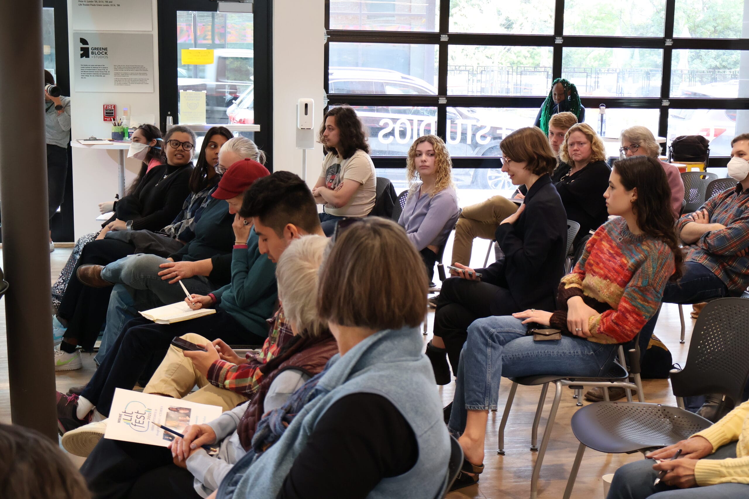 Two Cent Talks: Lauren Saxon and Emerson Whitney - Waterville Creates
