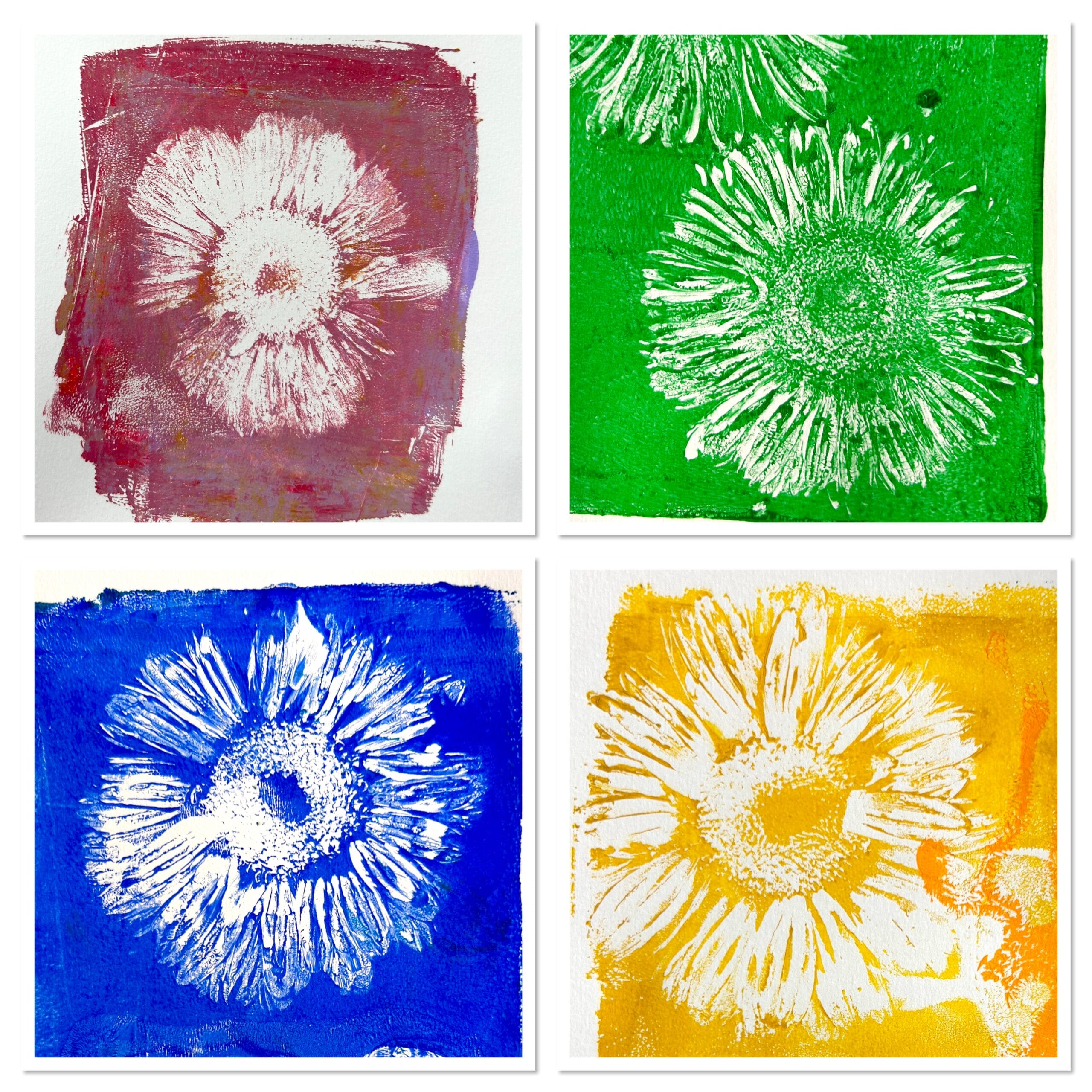 Nature Gelatin Printing - Waterville Creates