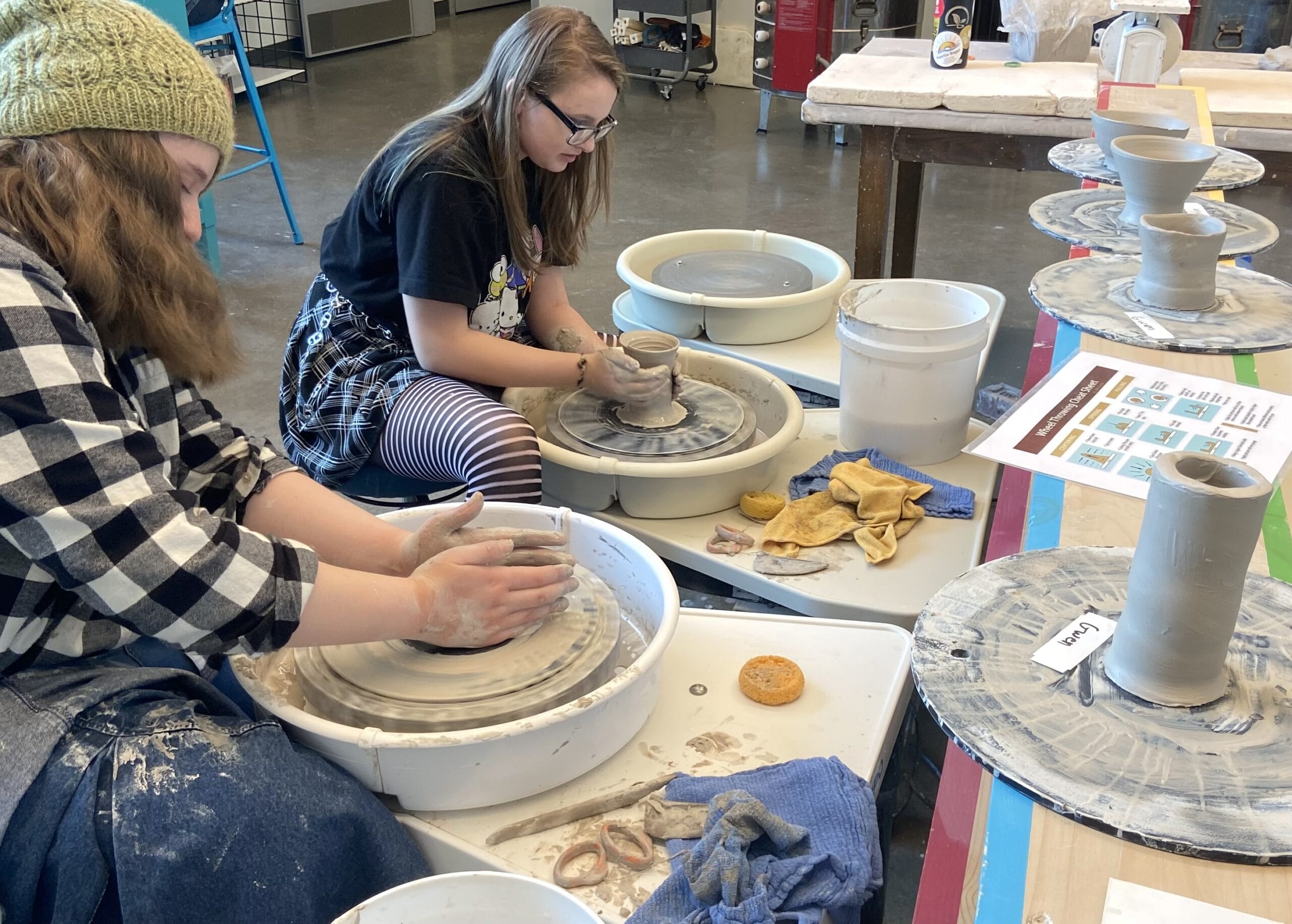 Teen Wheel-Throwing - Waterville Creates